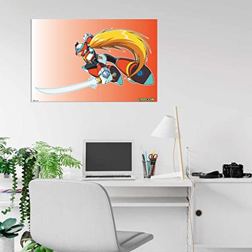 556699 Mega Man Zero Jump Picture DECOR WALL 24x18 PRINT POSTER