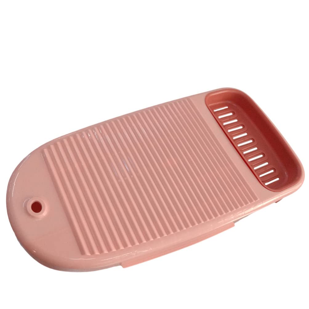 Cabilock Portable Washing Machine Plastic Washboard Hand Washing Boards Non Slip Wash Board Manual Washing Clothes Boards for Manual Laundry Cleaning Tool Laundry Washboard (Random Style)