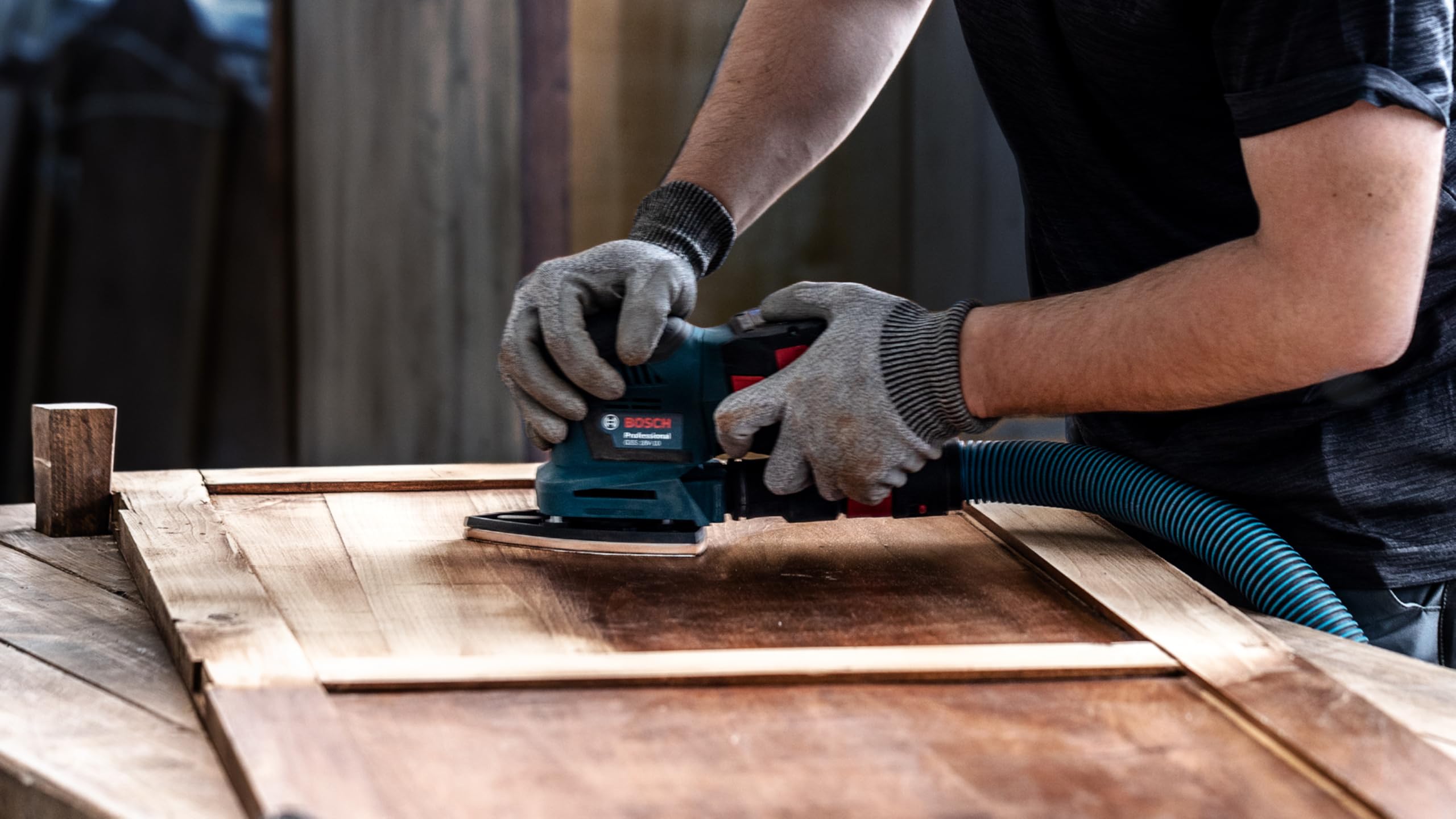 Bosch Professional 10x Expert M480 Sanding Net (for Hardwood, Paint on Wood, 115x230 mm, Grit 150, Accessories Orbital Sander)