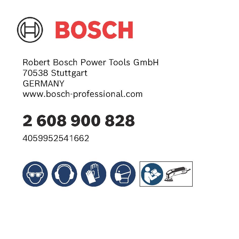Bosch Professional 5X Expert C470 Sandpaper (for Hardwood, Paint on wood, 93x93 mm, Grit 180, Accessories Delta Sander)