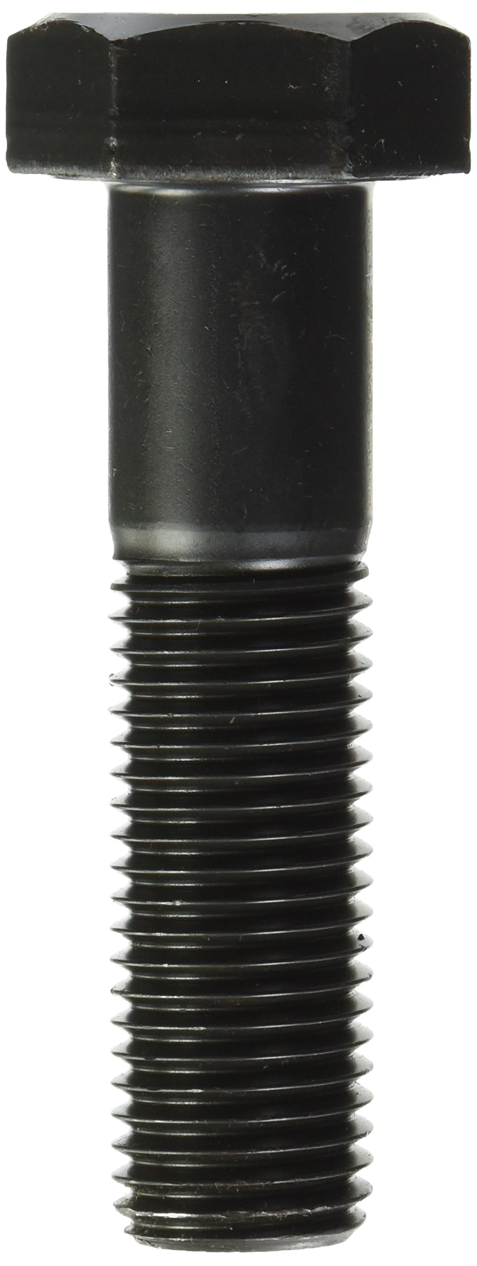 Class 8.8 Steel Cap Screw, Plain Finish, Hex Head, External Hex Drive, Meets DIN 931/ISO 898, 40mm Length, Partially Threaded, M10-1.5 Metric Coarse Threads (Pack of 25)