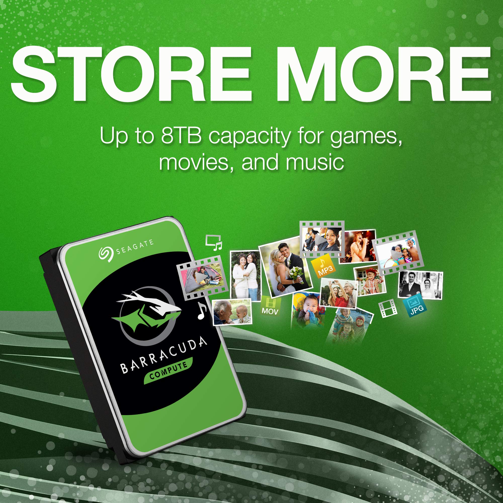 Seagate 1TB Barracuda 2.5" Hard Drive ST1000LM049 (SATA 6Gb/s/128MB/7200 RPM)