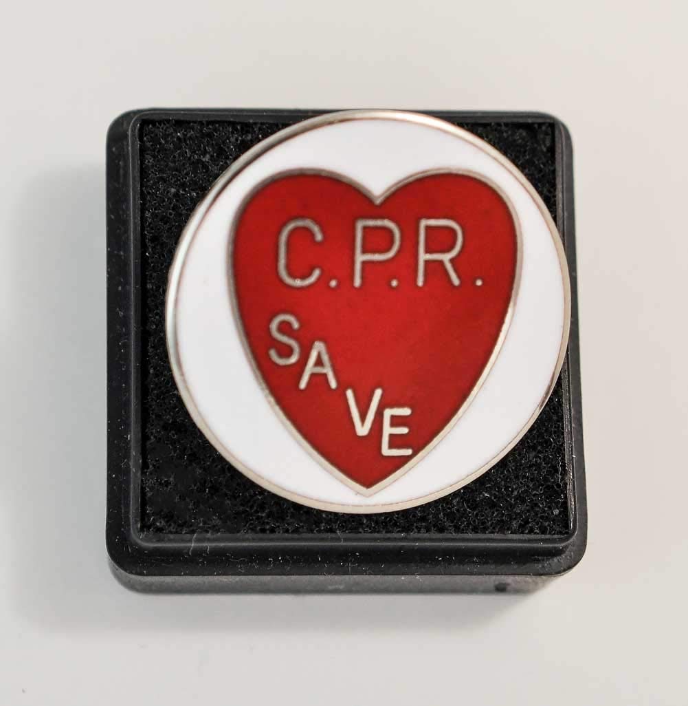 CPR Save Pin - 1 inch in Presentation Box - 10/Pack