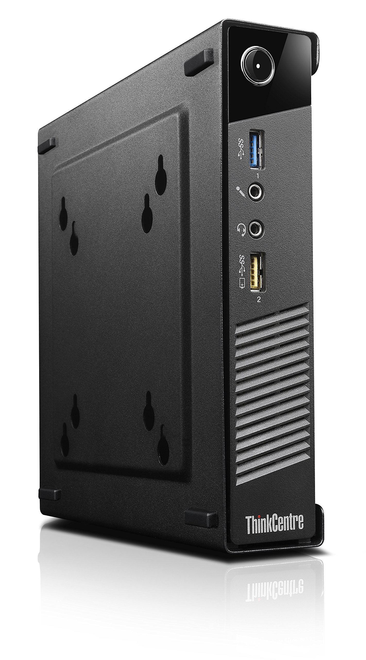 Lenovo ThinkCentre M73 Tiny Desktop (Intel i5-4590T Quad-Core 2GHZ, 8GB, 128GB SSD, Wifi Windows 10 Professional Black