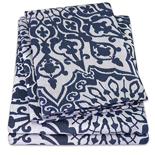 King Size Sheets - Breathable Luxury Bed Sheets with Full Elastic & Secure Corner Straps Built In - 1800 Supreme Collection Extra Soft Deep Pocket Bedding Set, Sheet Set, King, Oasis