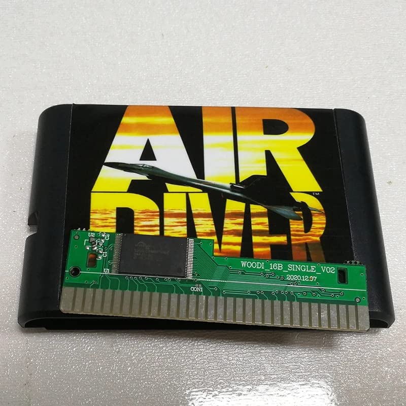 Air Driver 16 Bit MD Game Card Sega Mega Drive Genesis