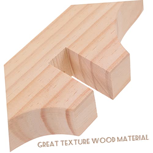5pcs Wooden Screen Base Wooden Screen feet Privacy Screen Holder Privacy Screen Protector Wood Base partition Dressing Room Panel Bracket Wood Frames Bamboo Weaving Divider Office