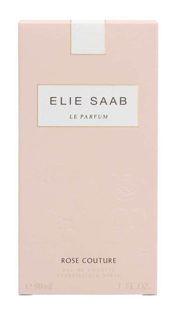 Elie Saab Rose Couture Women Eau De Toilette Spray, 3.0 Ounce