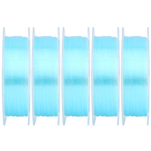 5Pcs/Set Fish Wire, Fishing Main Line, Bite Resistant 100M Length for Camping Hiking