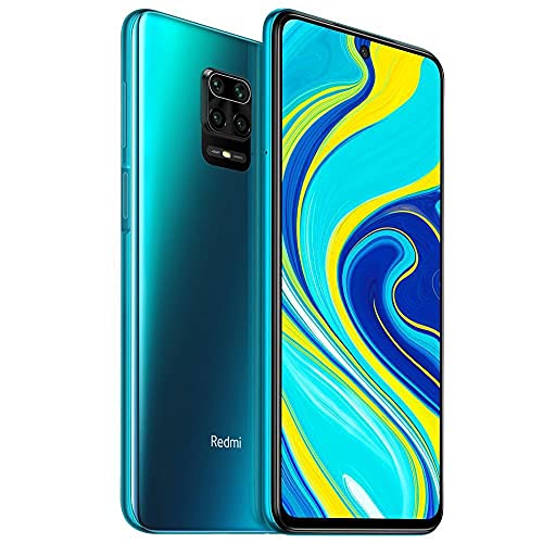 Xiaomi Redmi Note 9S - Smartphone, 4 GB + 64 GB, 48 MP AI Quad Camera, 6.67”FHD+ 5020mAh Typ18W, Alexa Hands-Free, Blu (Aurora Blue)