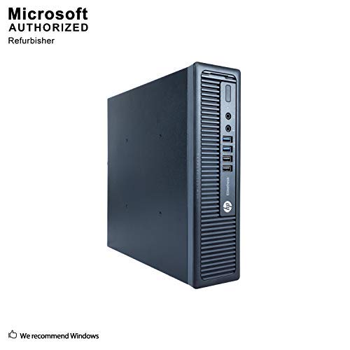 HP EliteDesk 800 G1 USFF Desktop Computer, Intel Core I7 4790S, Upto 4.0GHz, 16G DDR3, 1T, WiFi, BT 4.0, VGA, DP, USB 3.0, Win 10 64 Bit-Multi-Language Supports EN/ES/FR(CI7) (Renewed)