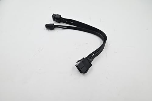 COMeap 8 Pin to 4 Pin CPU Power Adapter, CPU 8 Pin Female to CPU 8 Pin ATX 4 Pin Male Converter Extension Cable for Motherboard 9.5-inch(24cm)