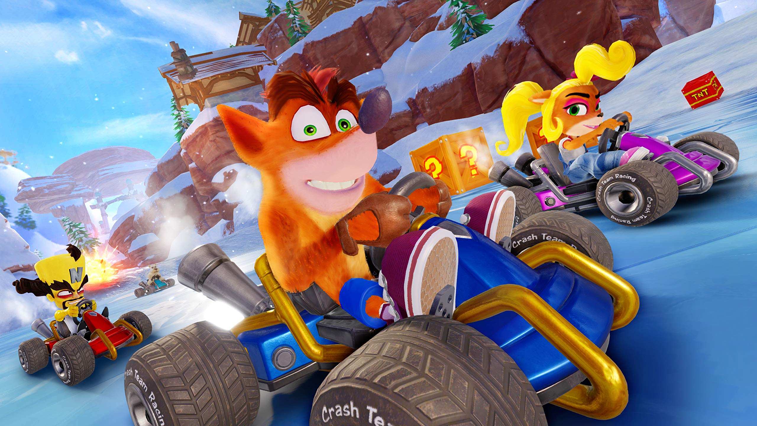 Crash Team Racing Nitro-Fueled 500GB PS4 Bundle (PS4)
