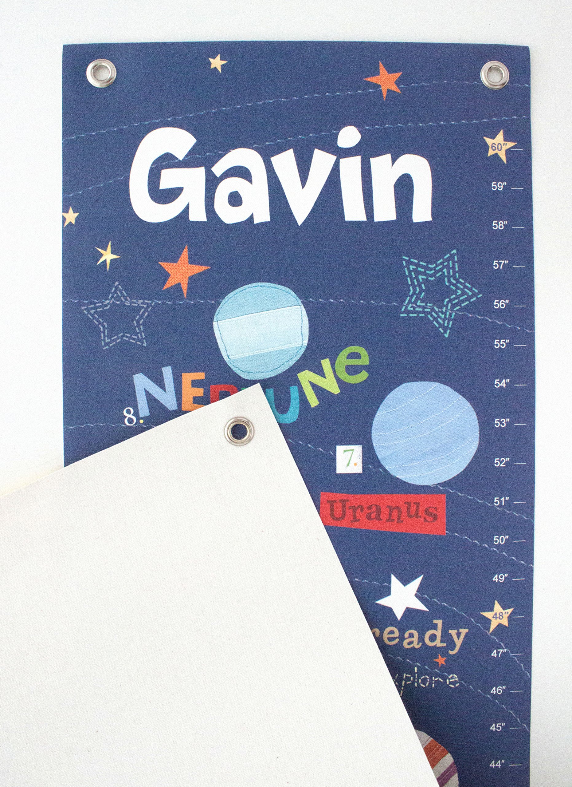 Personalized Growth Chart for Kids, Outer Space - I See Me!