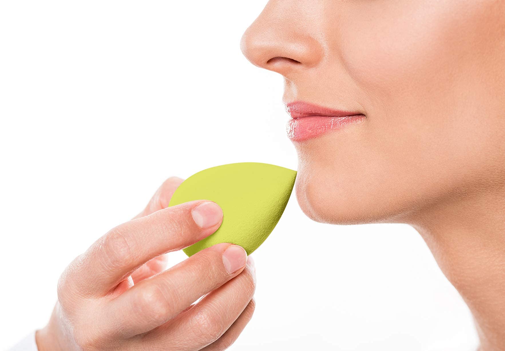 Zenda Naturals Makeup Sponge - Set of 5 Beauty Blender Sponges, Applicator for Face Powder, Foundation, Liquid Cosmetics, Cream, Primer - Egg-Shape Blending Wedges for Flawless Techniques