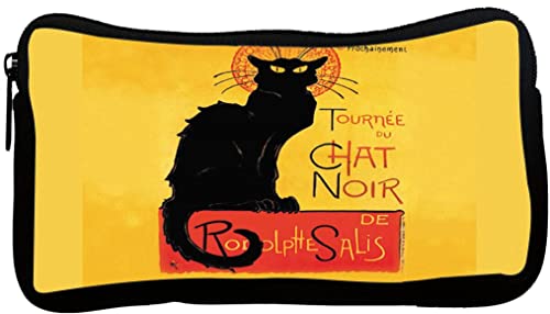 La Chat Noir Design Pencil Case for School Supplies for Office Supplies, Gameboy DS, MP3, or Makeup Supplies