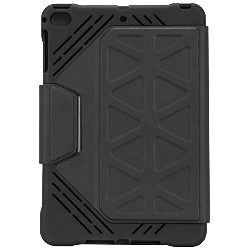 Targus Pro-Tek Case for Apple iPad Mini (5th gen), iPad Mini 4, 3, 2 and iPad Mini Hands-Free Stand Protective Cover Case, Military Grade Drop- Safe Protection, Secure Closure, Black (THZ695GL)