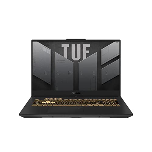 ASUS TUF Gaming A17 (2023) Gaming Laptop, 17.3” FHD 144Hz Display, GeForce RTX 4060, AMD Ryzen 7 7735HS, 16GB DDR5, 1TB PCIe 4.0 SSD, Wi-Fi 6, Windows 11, FA707NV-ES74