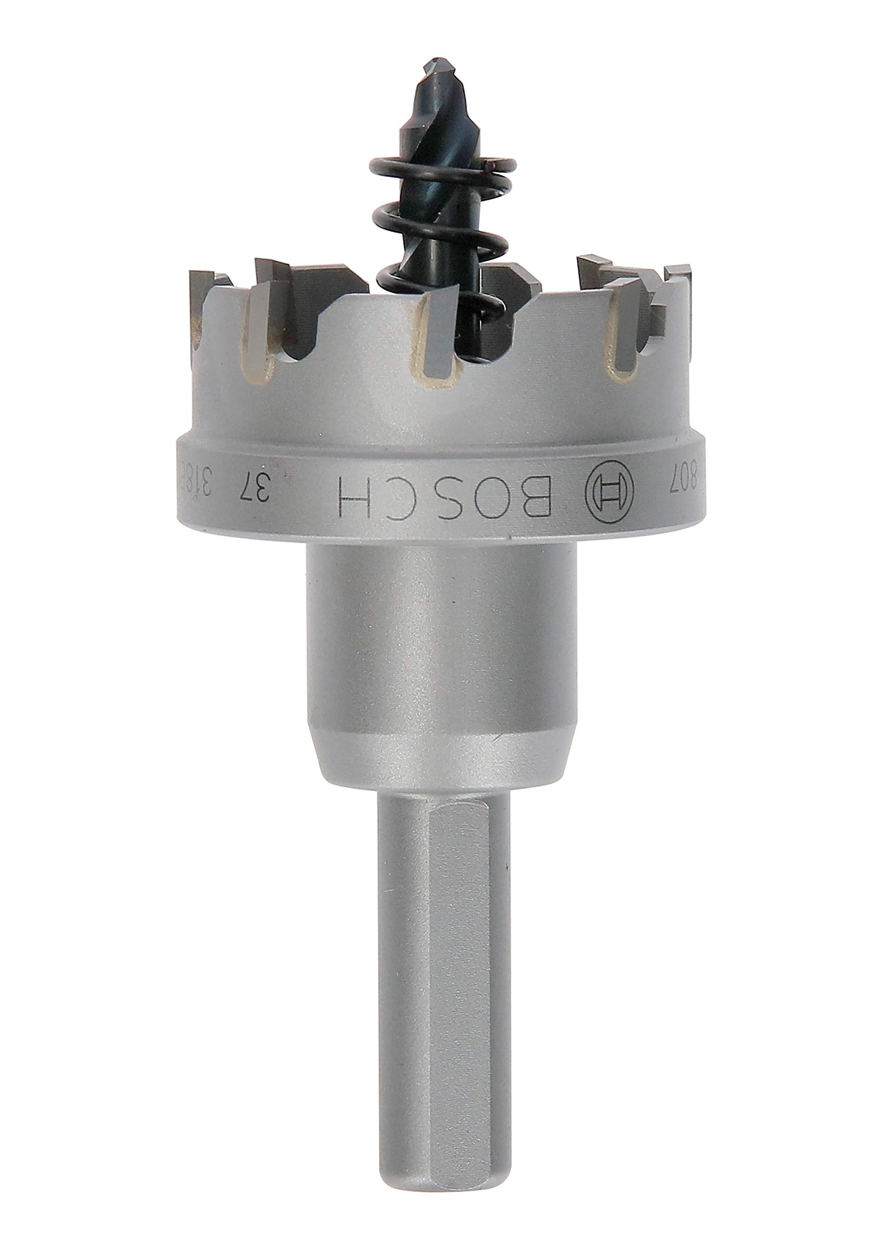 Bosch Professional 2608594130 Tungsten Carbide Hole Saw Precision for Sheet Metal (Stainless Steel, Ø 19 mm, Drill Accessories)