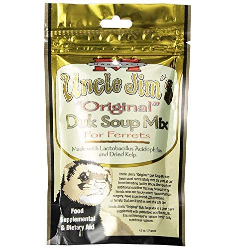 Marshall Uncle Jim's Original Duk Soup Mix for Ferret Pack of 6