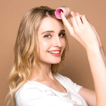 Jumbo Size Hair Roller sets, Self Grip, Salon Hair Dressing Curlers, Hair Curlers, 2 size 24 packs