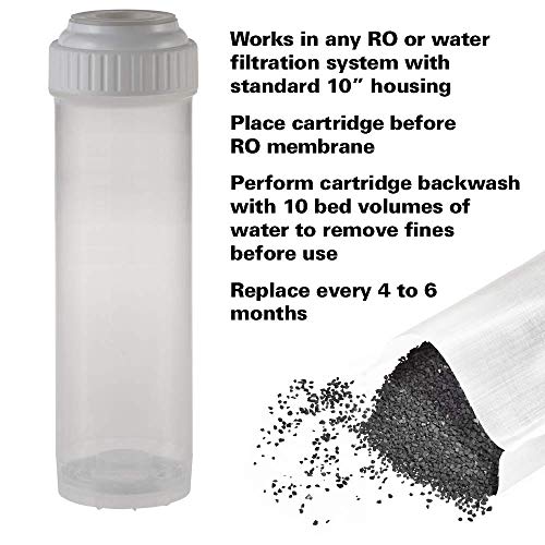 Kolar Labs β Premium Catalytic Activated Carbon β 454g (1lb), Chlorine, Chloramine and Hydrogen Sulfide Removal for Tap Water, Reverse Osmosis Filtration Systems and Aquariums