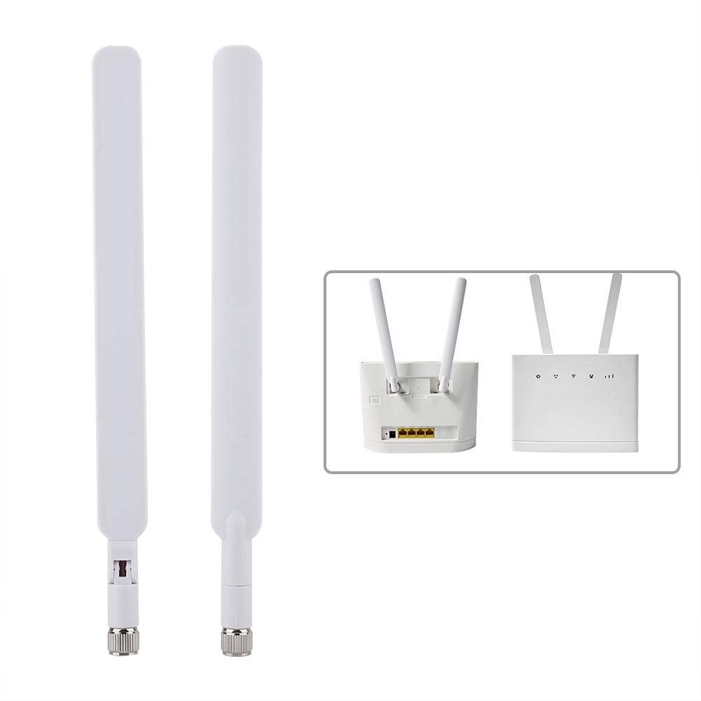Yoidesu 2PCS Router Antenna,2X 5dBi 4G LTE Antenna, Gain Antenna with SMA Connector, Antenna, Antenna for Huawei B310/B593/B315s/E5186s CPE Router