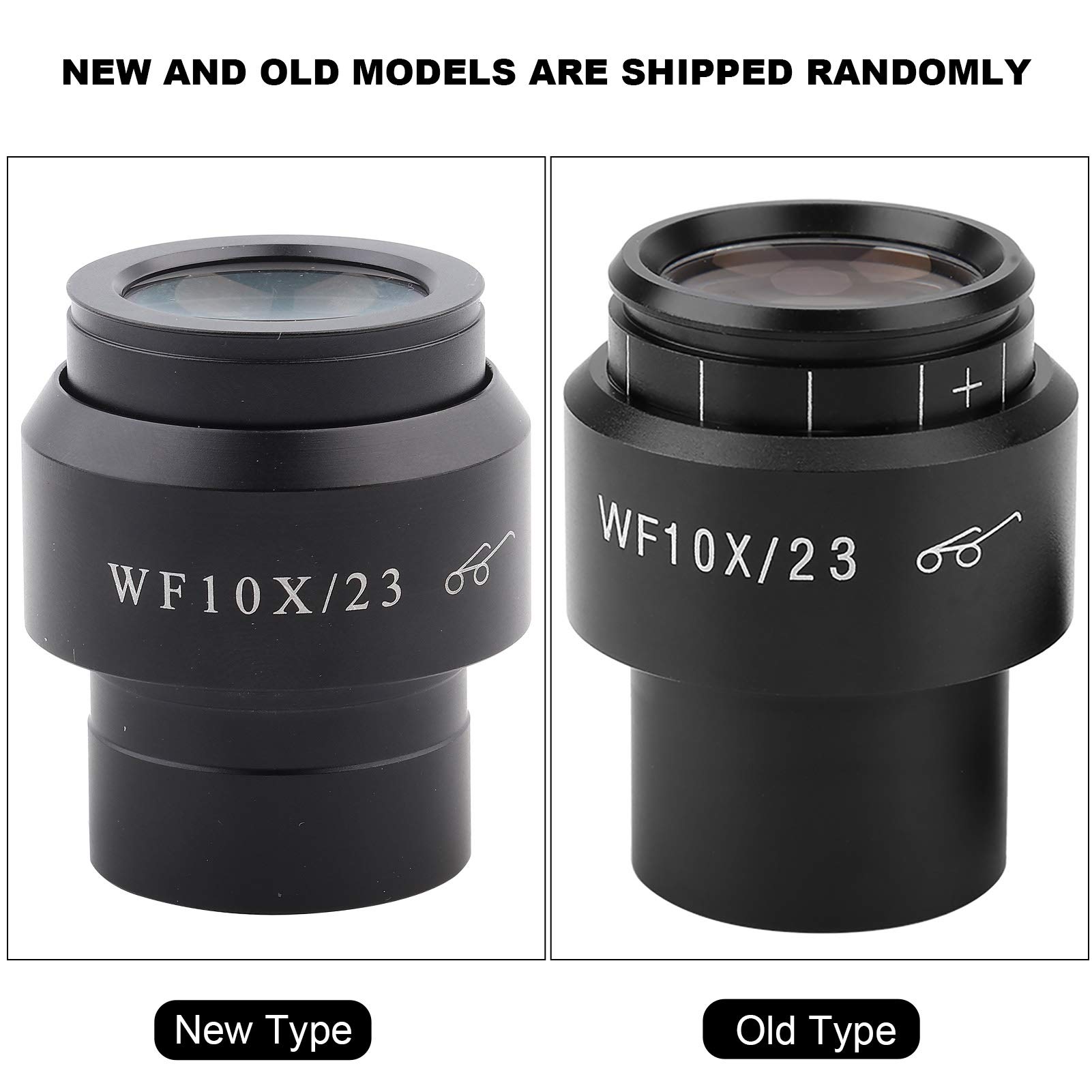 Microscope Eyepiece WF10X Wide Angle Eyepiece Ocular Lens GWF004 Wide Field Microscope Eyepiece (23mm)
