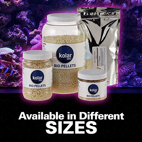 Kolar Labs Metabolix Bio-Pellets β Nitrate & Phosphate Treatment for All Aquariums, Fresh & Salt Water, 600g, 1.32 lb