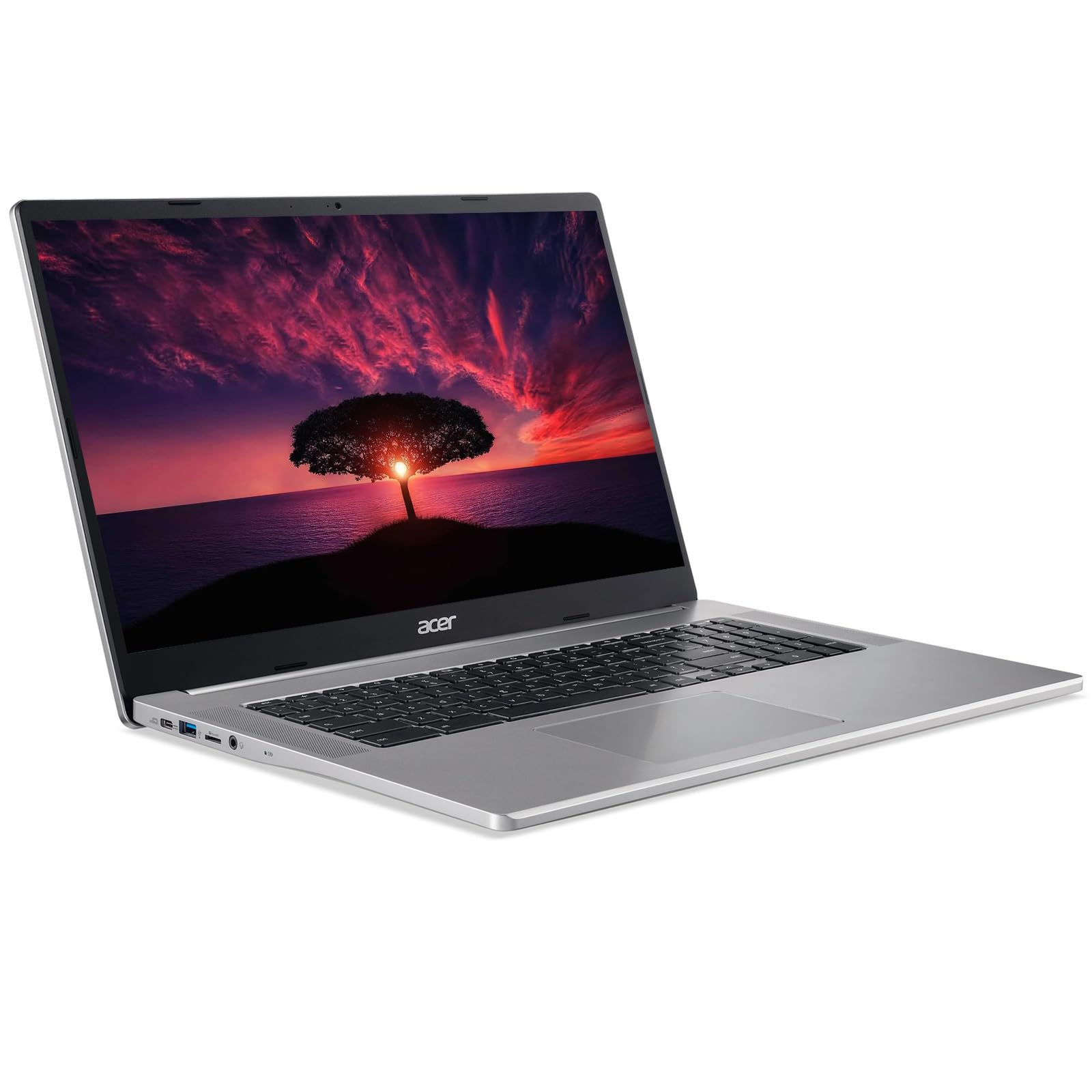 Acer Chromebook 2023 - Laptop 17inch Screen FHD IPS Display Narrow Bezel - Intel Celeron N4500 - USB Type-C - Wi-Fi 6 - Webcam (4GB RAM |128GB eMMC+32GB SD Card)
