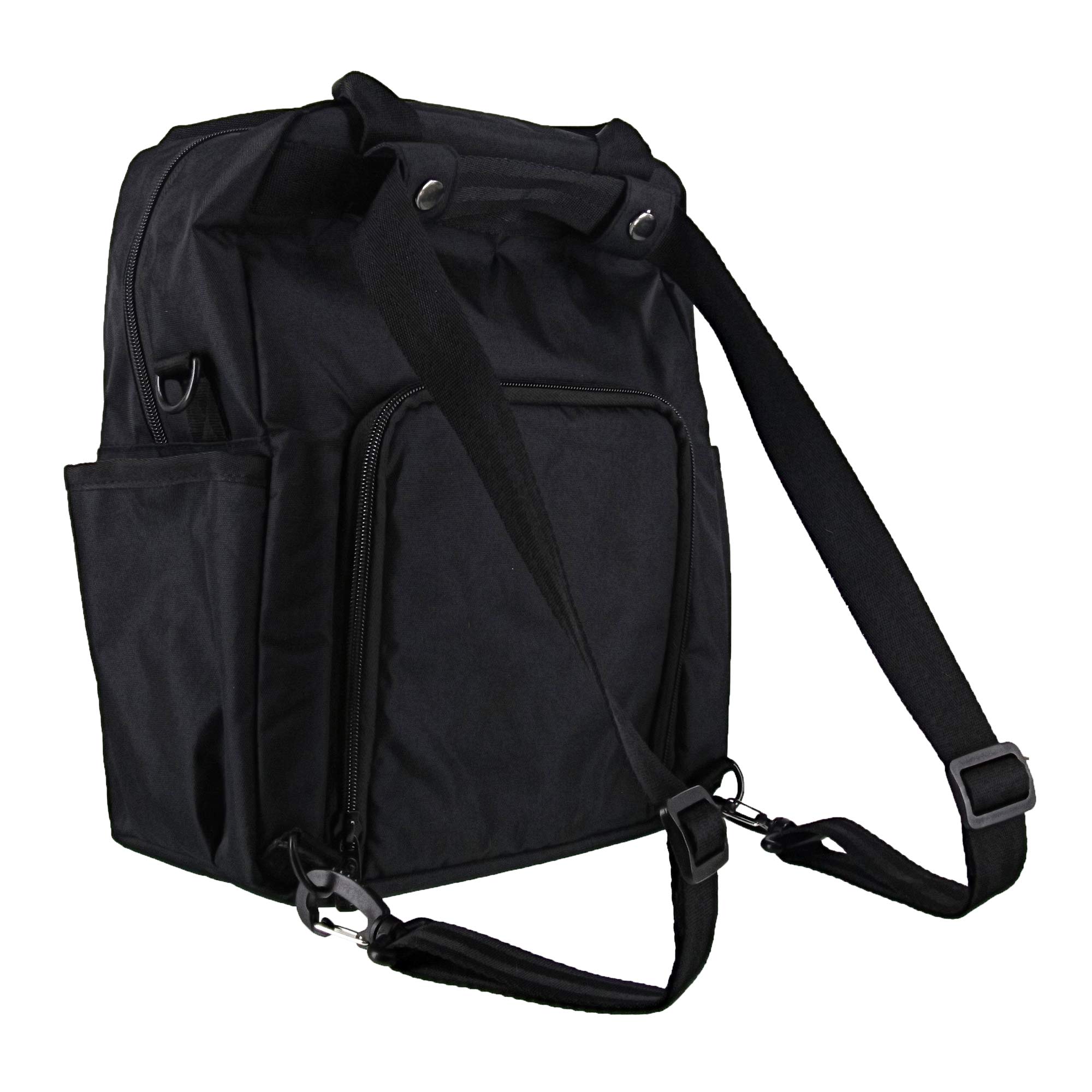 6 Pack Fitness Explorer 300 Backpack Meal Prep Management System - Stealth (Black/Black)