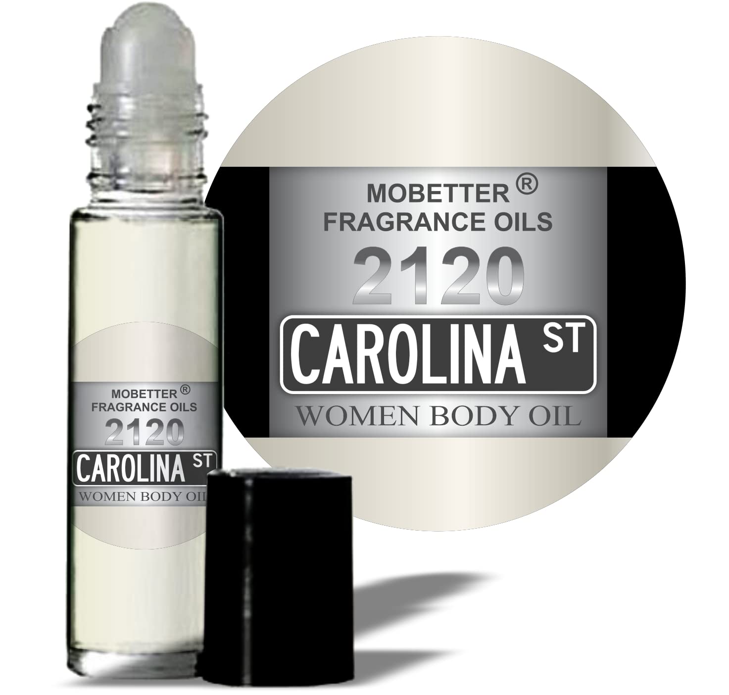 MOBETTER FRAGRANCE OILS 2120 Carolina Street Women Perfume Body Oil (.33 Fluid oz, 2120 Carolina Street)