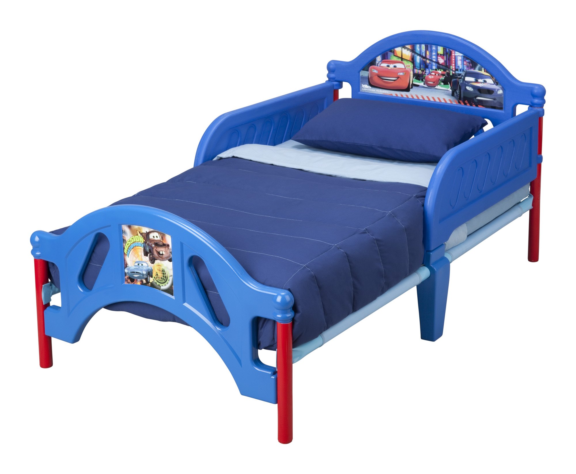 Delta Children Plastic Toddler Bed, Disney/Pixar Cars