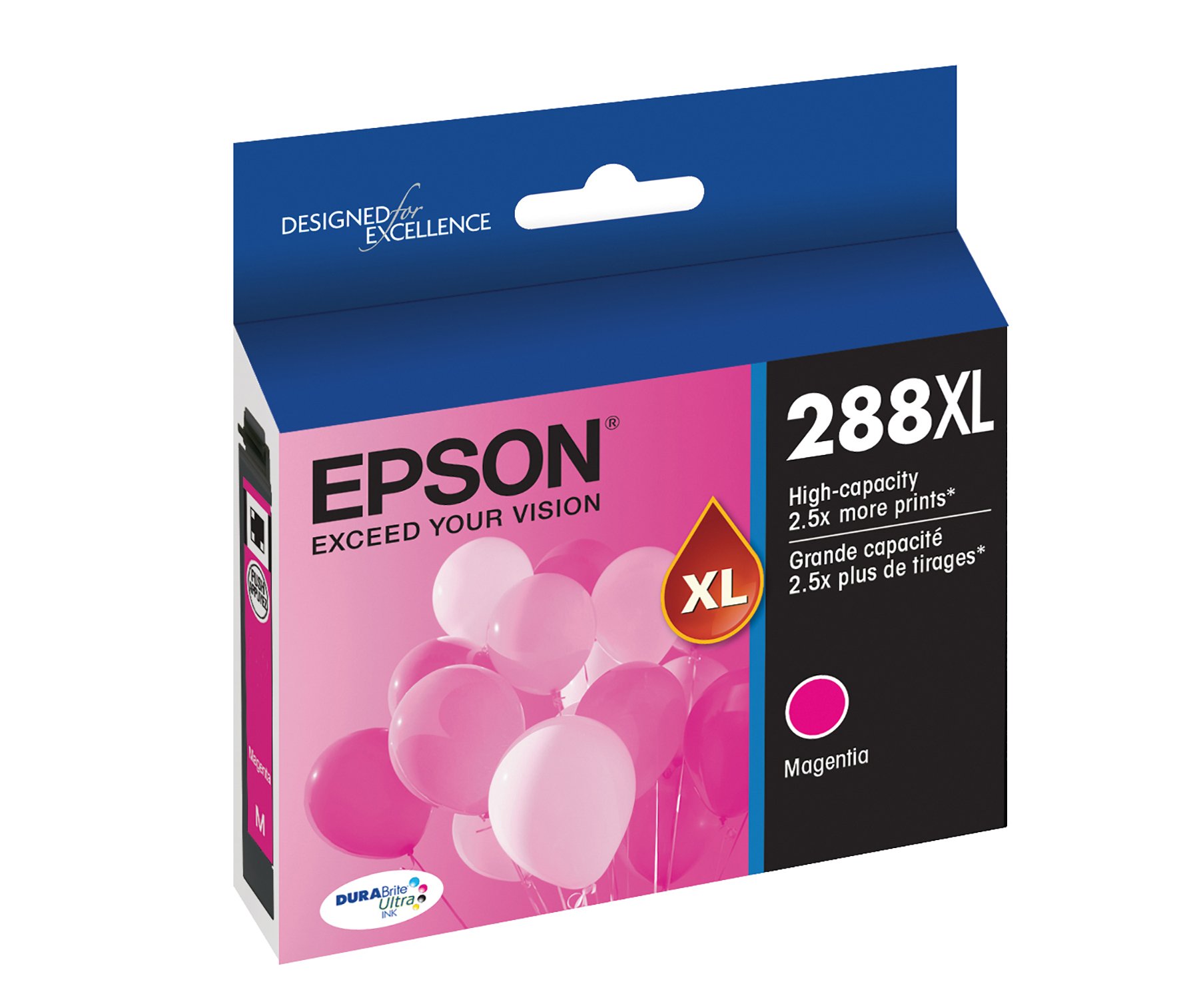 EPSON 288 DURABrite Ultra Ink High Capacity Magenta Cartridge (T288XL320-S) Works with Expression XP-330, XP-430, XP-434, XP-340, XP-440, XP-446