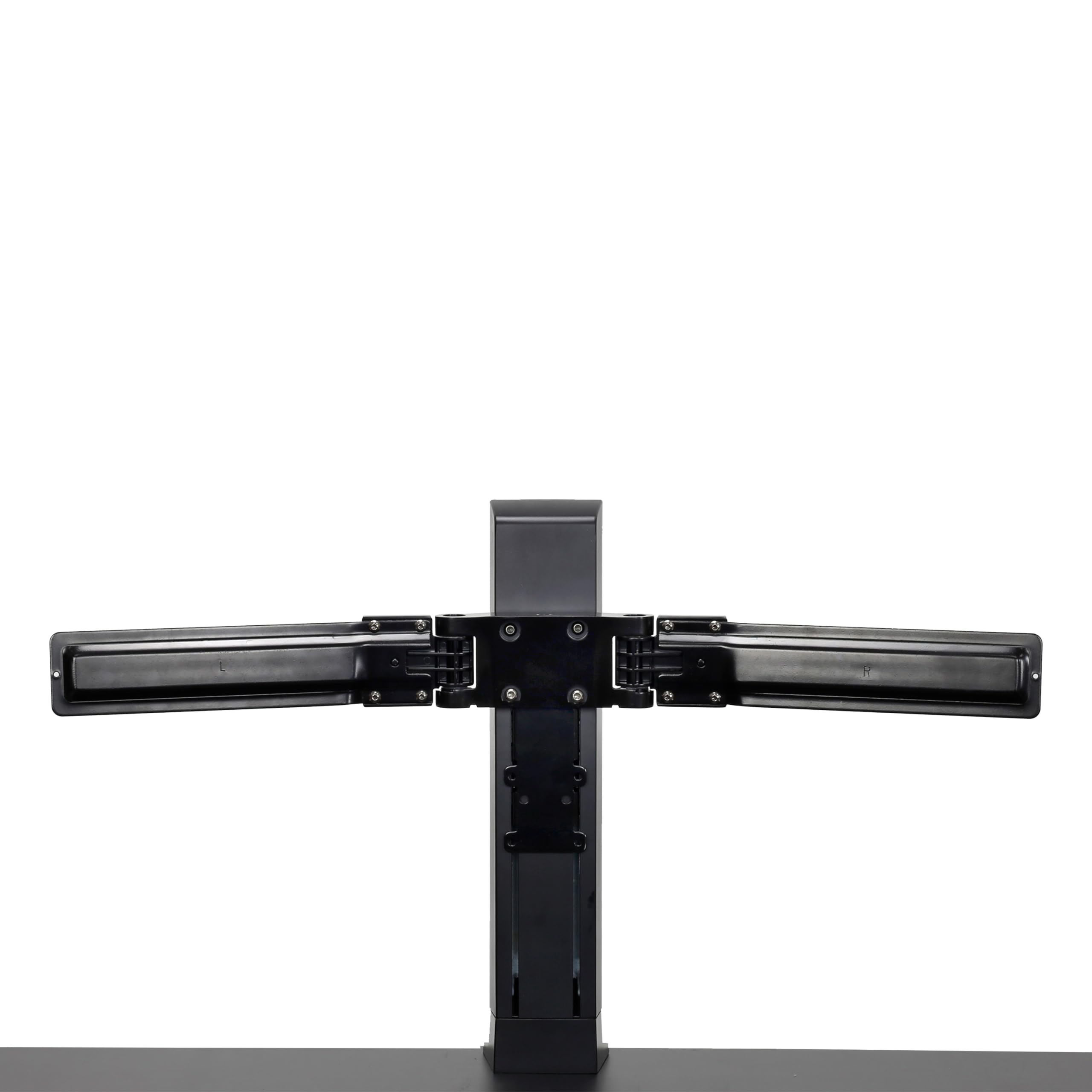 Ergotron – Dual Monitor Double Hinged Bow – Add-on for WorkFit Monitor Kits