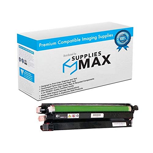 SuppliesMAX Remanufactured Replacement for Phaser 6600/VersaLink C400/C405/WorkCentre 6605/6655 Series Black Drum Unit (60000 Page Yield) (108R01121K)