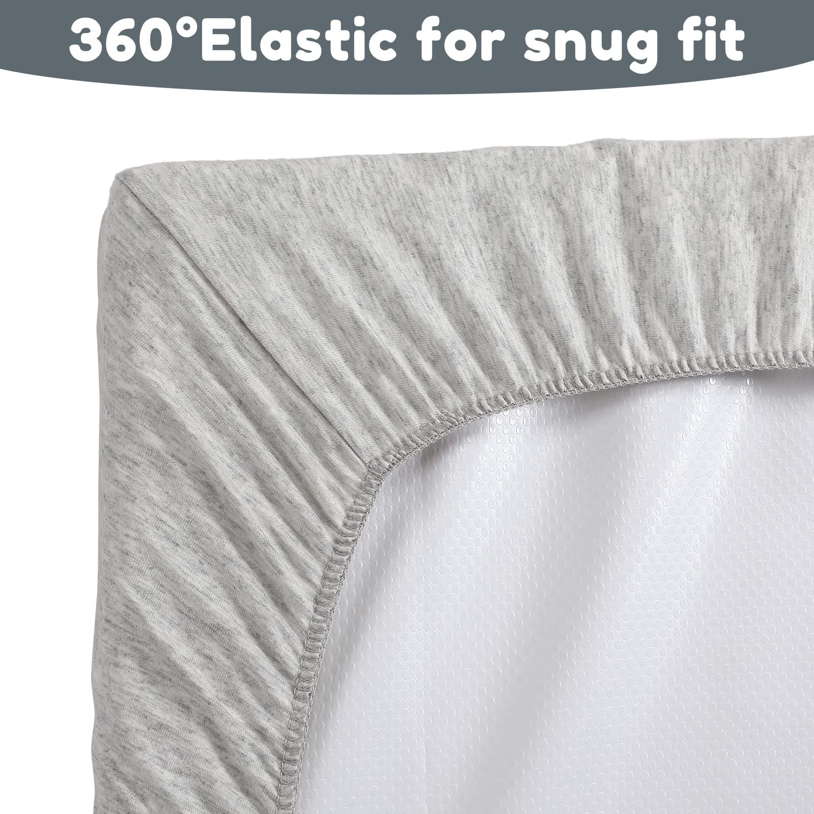 6 Pieces Baby Changing Pad Cover Soft Cotton Diaper Changing Table Sheets for Baby Boys Girls for Most Baby Changing Pads, 32'' x 16"