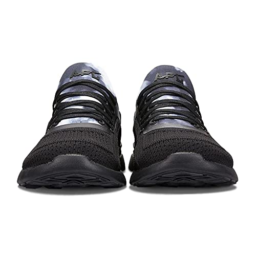 Athletic Propulsion Labs APL Women's Techloom Tracer, Black/White/Tie Dye, 10