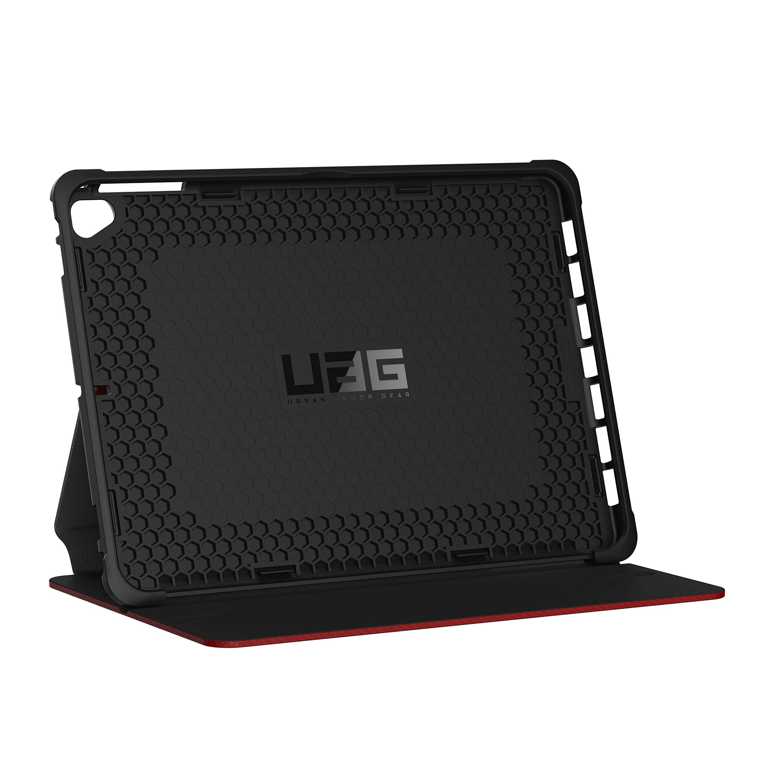 URBAN ARMOR GEAR UAG Designed for iPad 9.7 Universal Case - iPad 9.7 (2017 5th Gen & 2018 6th Gen), iPad Pro 9.7, iPad Air 1/Air 2 Metropolis Folio Rugged Military Drop Tested, Magma w/Black Logo