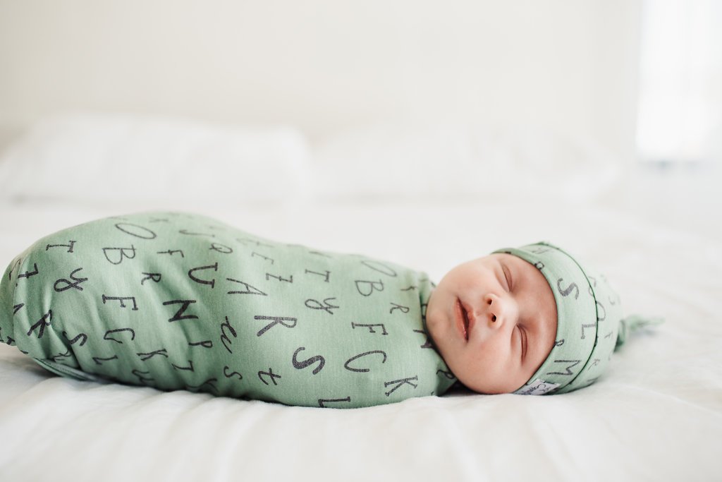 Copper Pearl Large Premium Knit Baby Swaddle Receiving Blanket Poe