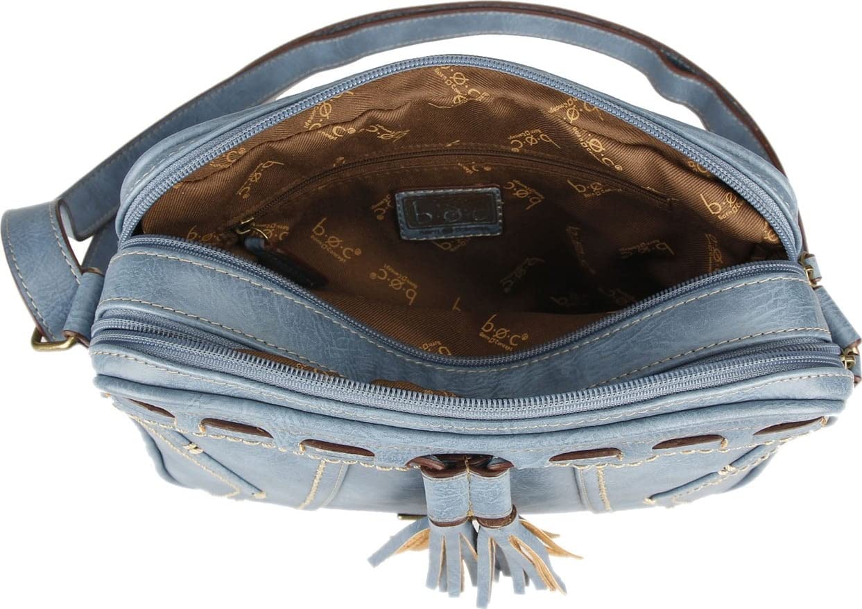 b.o.c. Crossbridge Camera Crossbody Delft Blue One Size