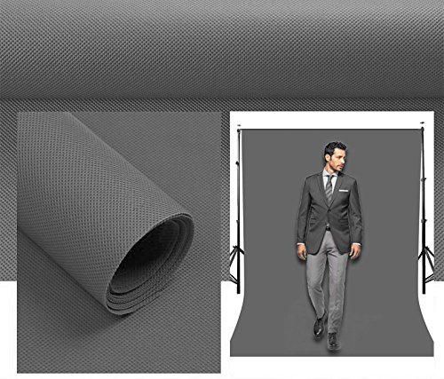 LYLYCTY 5x7ft Photography Studio Non-Woven Backdrop Gray Backdrop Solid Color Backdrop Simple Background LY076