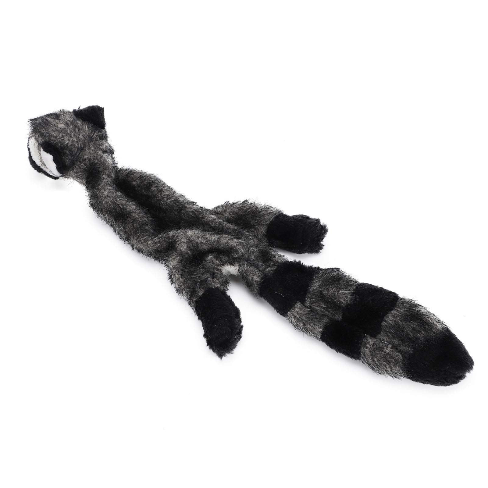 Qyebavge Stuffing-Free Plush Fox Dog Toy - Durable Squeaky Puppy Teething Chew for Dental Health