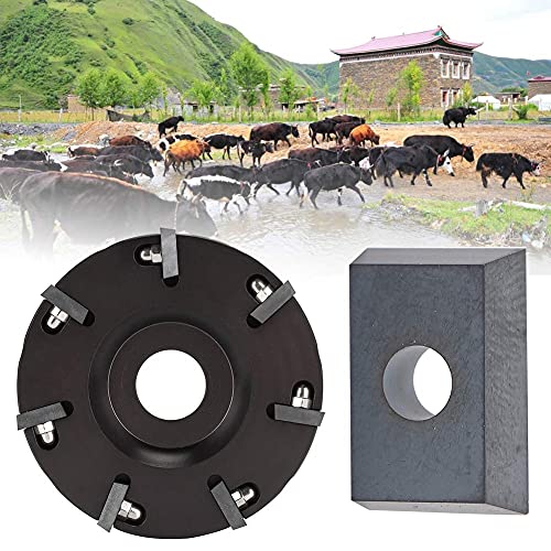 Zerodis Cattle Hoof Trimming Cutter, Second Generation Livestock Foot Trimmer Disc Plate Cattle Hoof Angle Grinder Machine 7 Sharper Special Blade(for 7 Cutter)