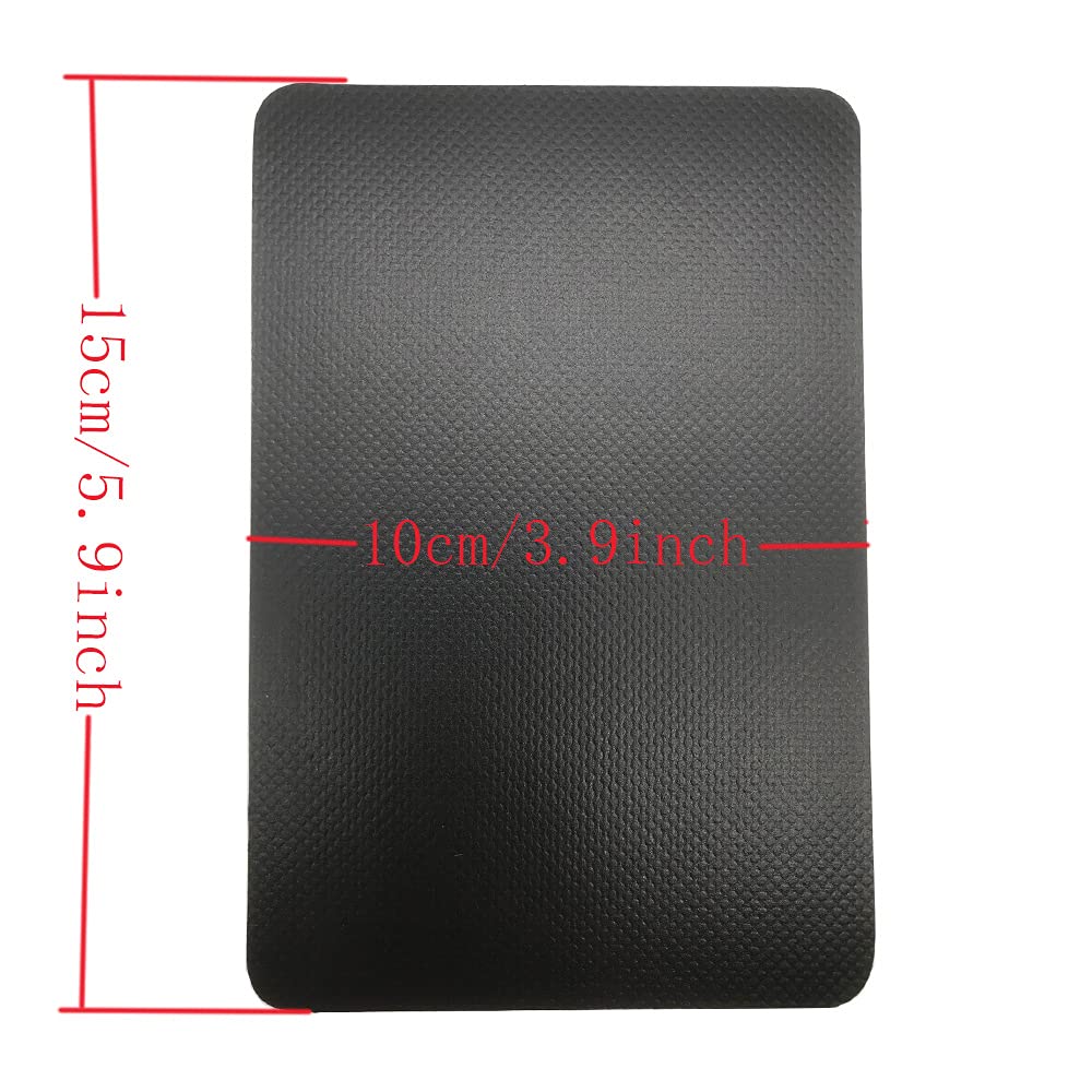 6 Pieces PVC Repair Patch for Inflatable Kayak Boats rafts DIY Repair Patch for Inflatable Toys air Matress (Black)