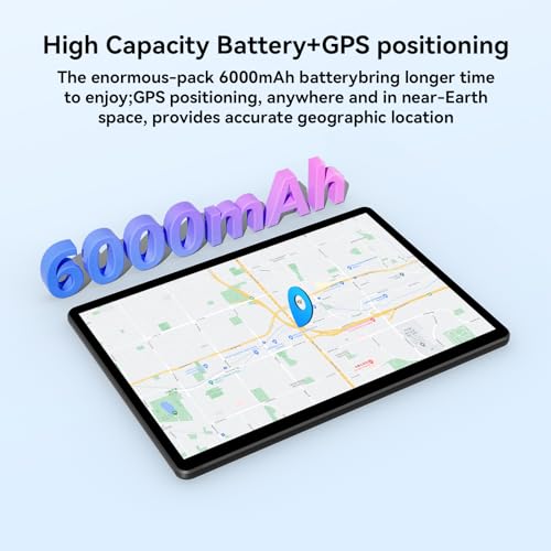 A DREAMER Android 13 Tablet: Octa Core CPU, 4G LTE Tablet with SIM Card Slot Unlocked, 64GB ROM, 6000mAh Battery, 2MP+5MP Dual Camera, Tablet for Kids