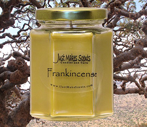 Frankincense Scented Blended Soy Candle by Just Makes Scents