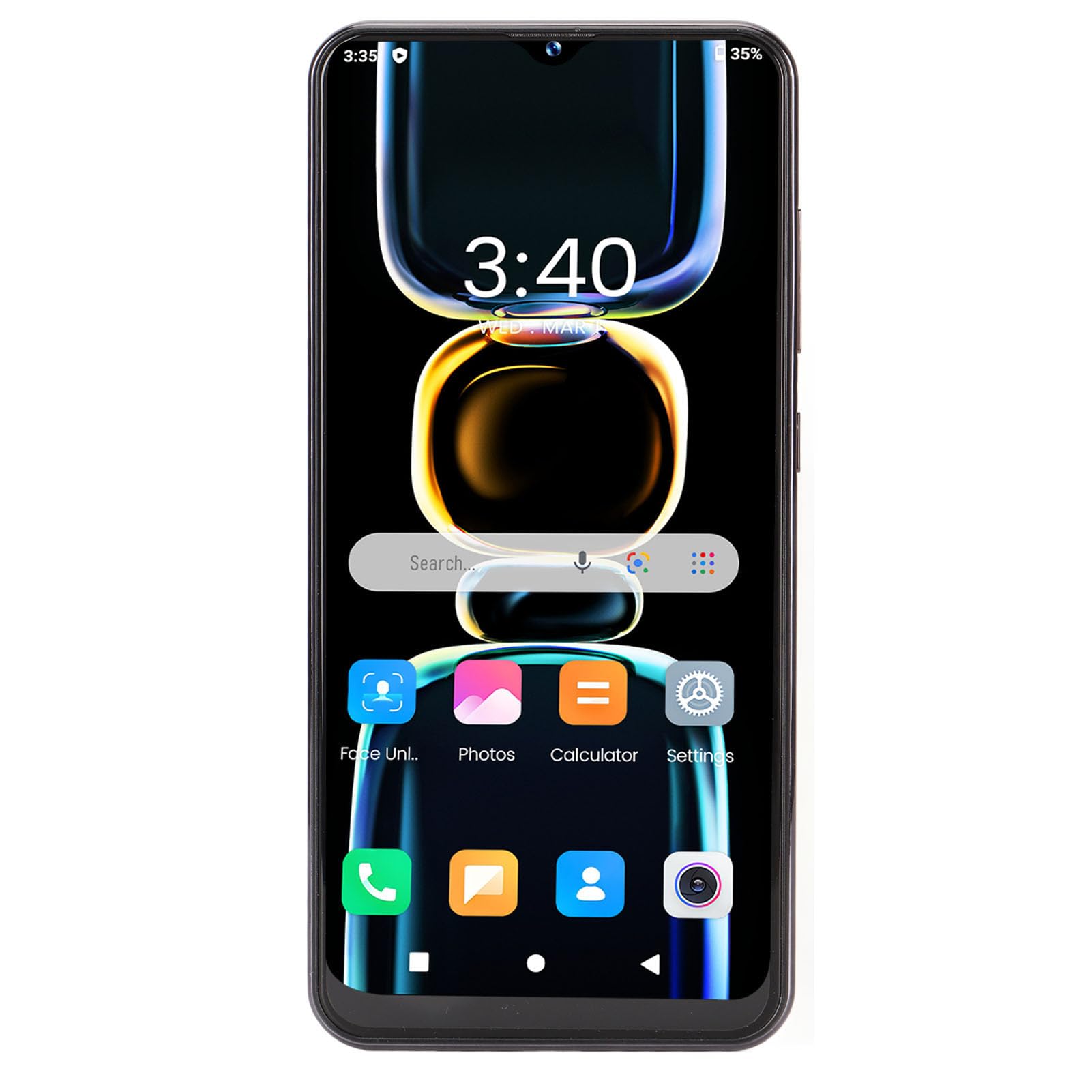 Acogedor Unlocked Smartphone 6.54 inch HD + Display, Octa Core Performance, 32MP + 16MP Camera, 8GB RAM 256GB ROM, 4G 5G WiFi, 6500mAh Battery, with 3 in 1 Navigation System (US Plug)