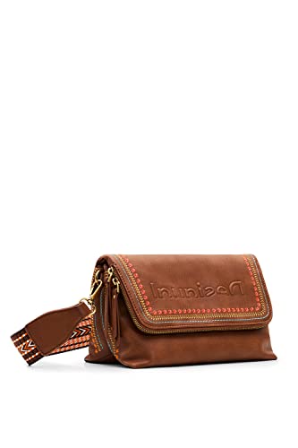 Desigual ACCESSORIES PU ACROSS BODY BAG, Brown