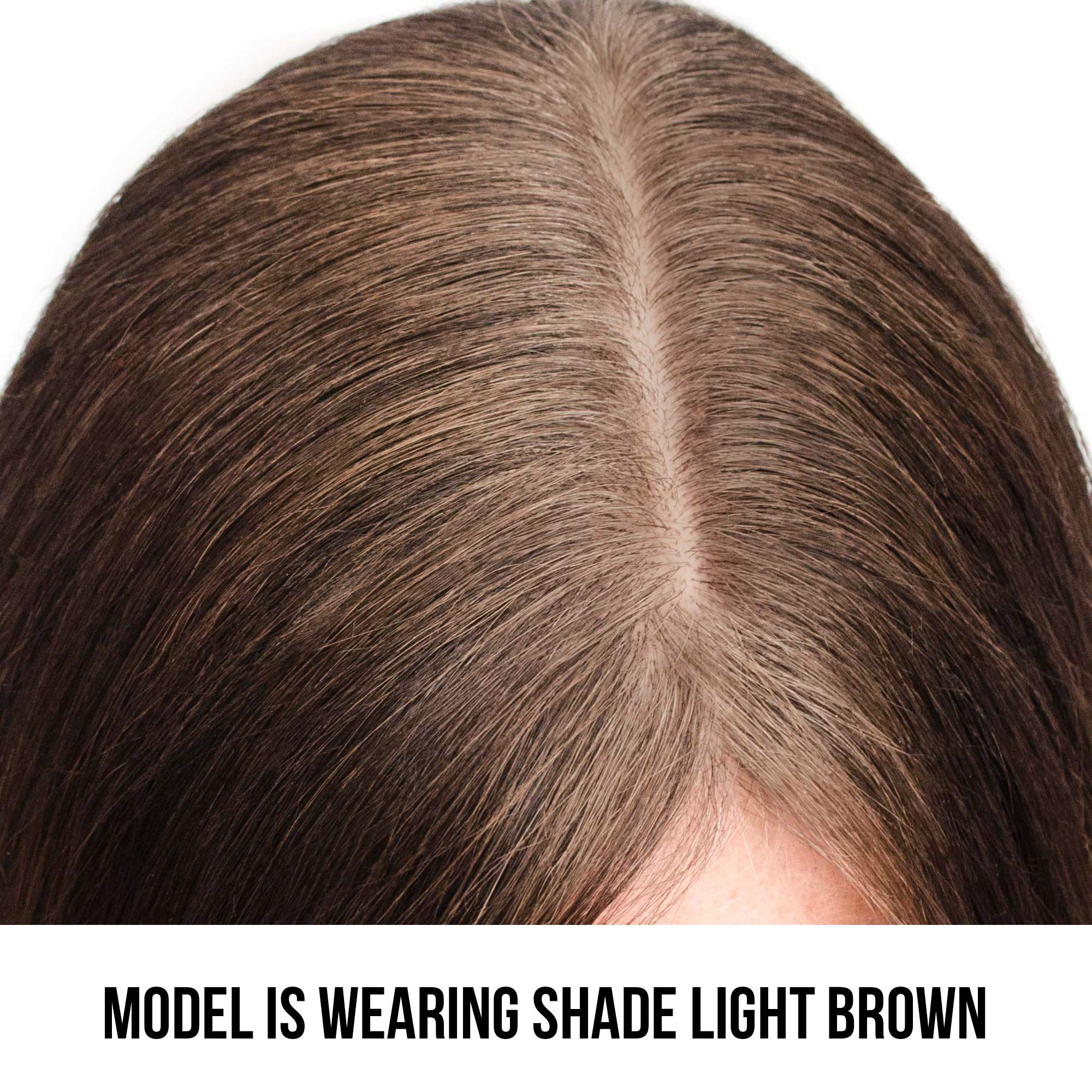 COLOR WOW Root Cover Up, Light Brown β Instant Grey Coverage and Temporary Touch-Up, Water and Sweat Resistant, No mess Award-Winning Formula
